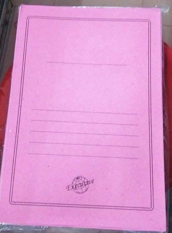 Stopmap Kertas / Map Kertas Folio - Pink