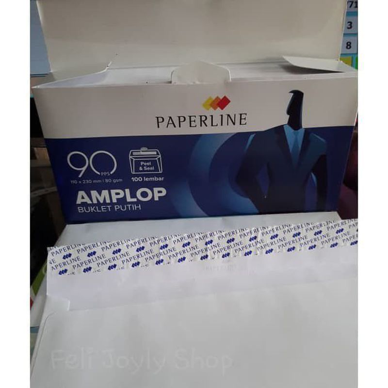 Amplop Putih Polos PAPERLINE 104 isi 100