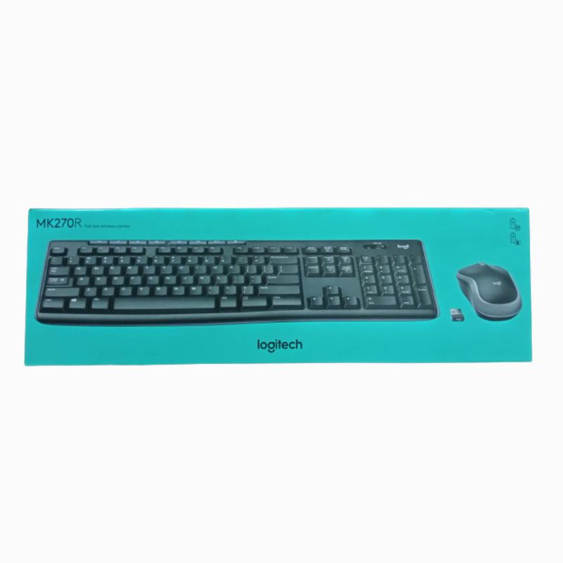 Keyboard + Mouse Wireless Logitech MK-270