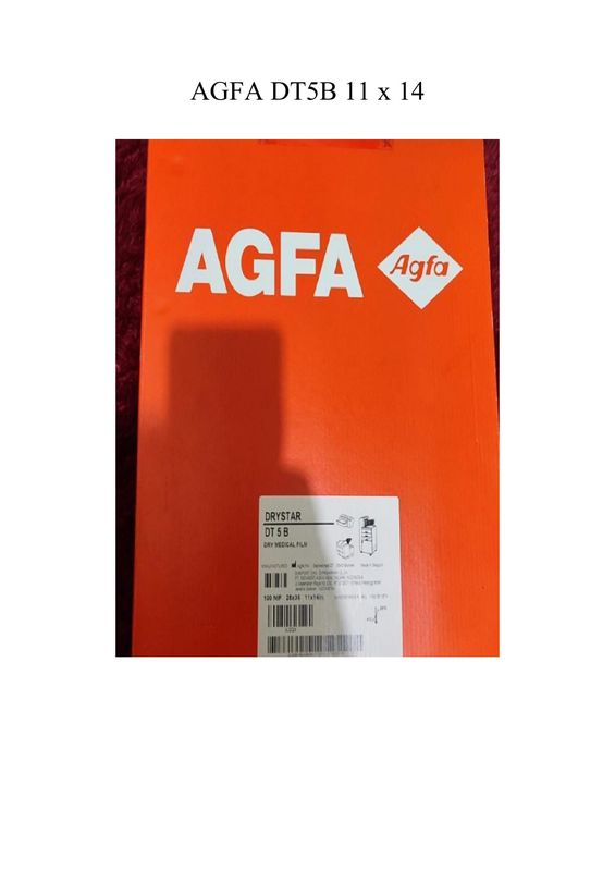 AGFA DT5B 11 x 14 (51BN8)
