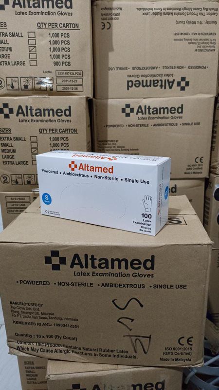 Handscone Latex Altamed (S,M, L)