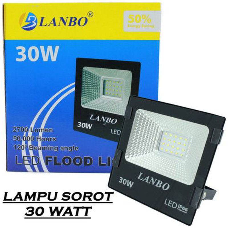 LAMPU SOROT LED 30 WATT