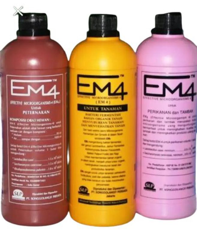 EM4 ( 1 Liter ) - EM4 Pertanian
