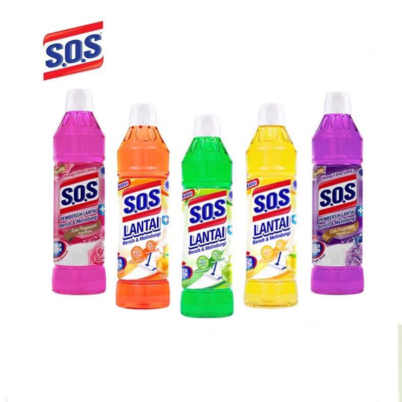Pembersih Lantai SOS Botol 800ml