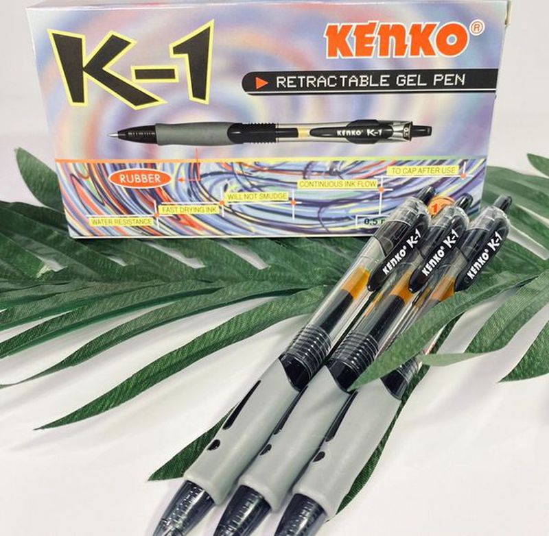 ORIGINAL PULPEN KENKO GEL K-1 RETRACTABLE K1 / PULPEN CETEK HARGA PERDUS