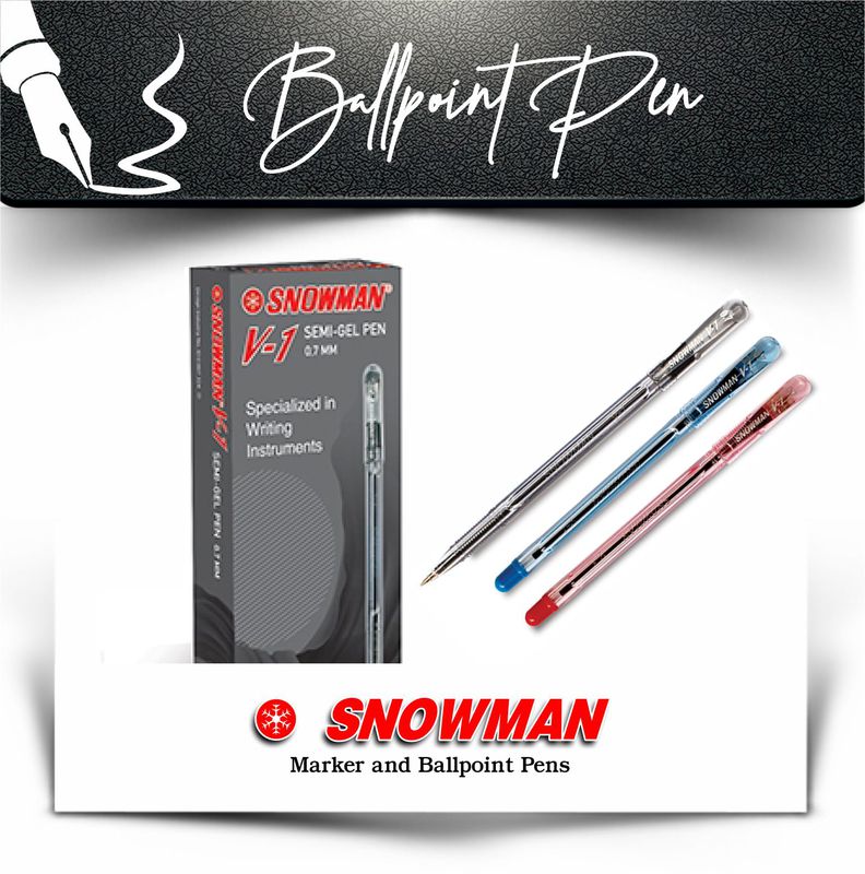 Ballpoint SNOWMAN V1