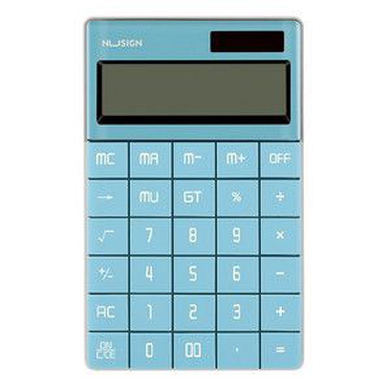 Deli Nusign Desk Calculator (LIGHT BLUE)