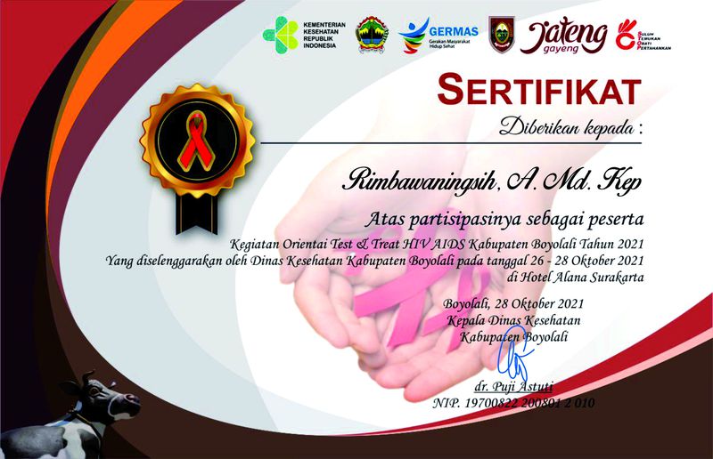 Cetak Piagam/Sertifikat - Full Color