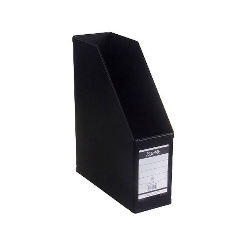 Box File BANTEX Kapasitas 10 cm F4 Bahan Plastik Board Hitam 401110