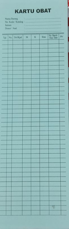 Kartu stok obat