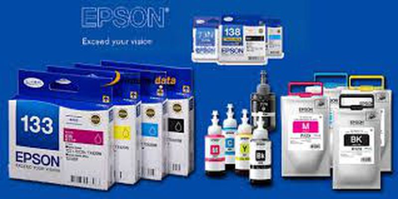 Tinta epson ori - 001-BIRU