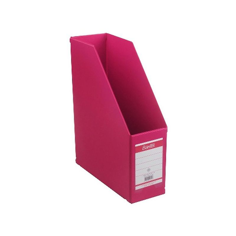 Box File BANTEX Kapasitas 10 cm F4 Bahan Plastik Board Pink 401119
