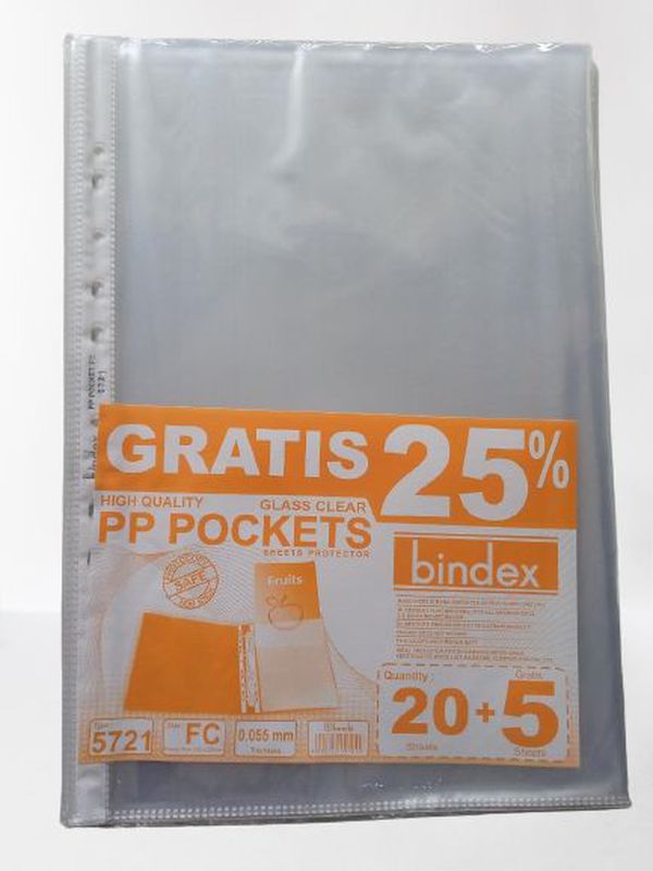 PP POCKET BINDEX - A4