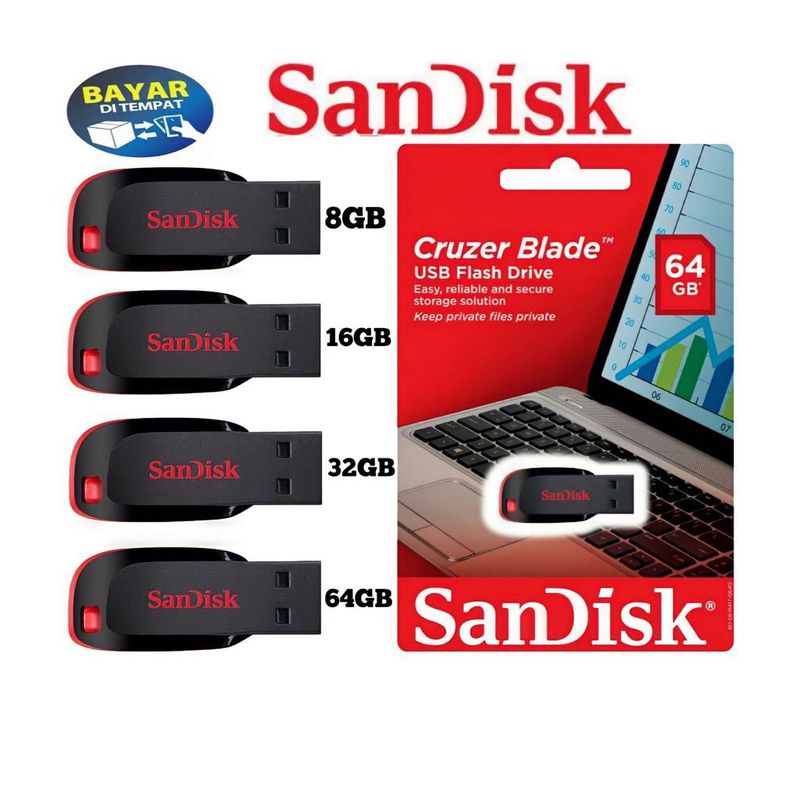 flasdisk sandisk 4gb,16gb,32gb,64gb,128gb