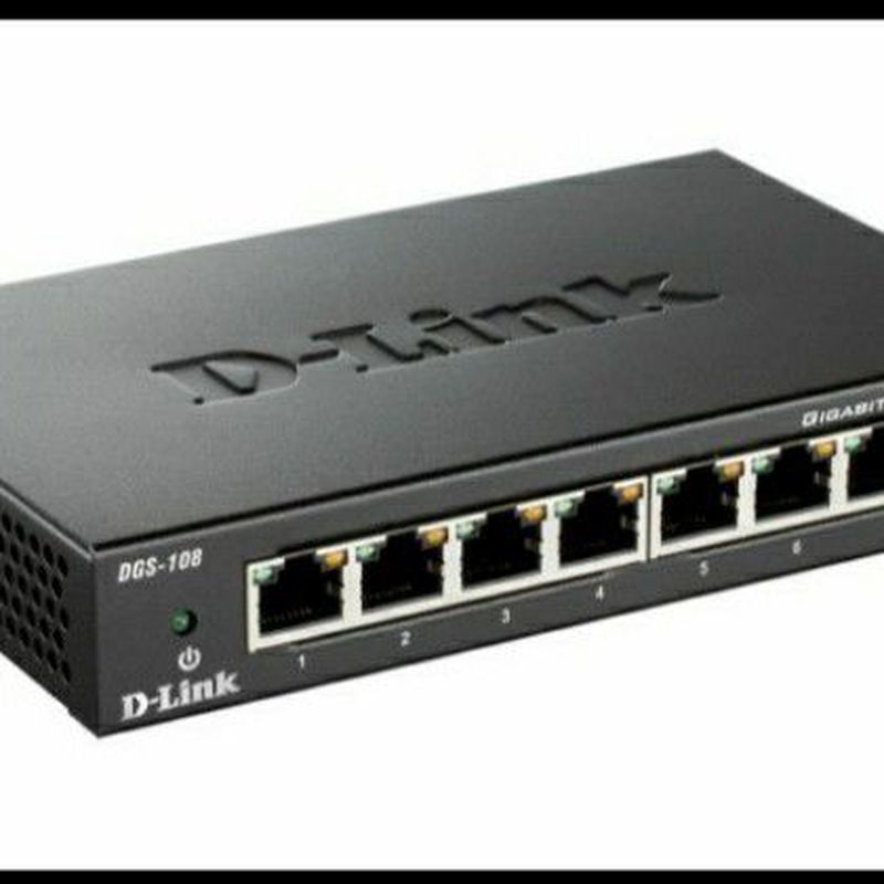 Switch Hub DLink D Link 8port gigabit DGS108