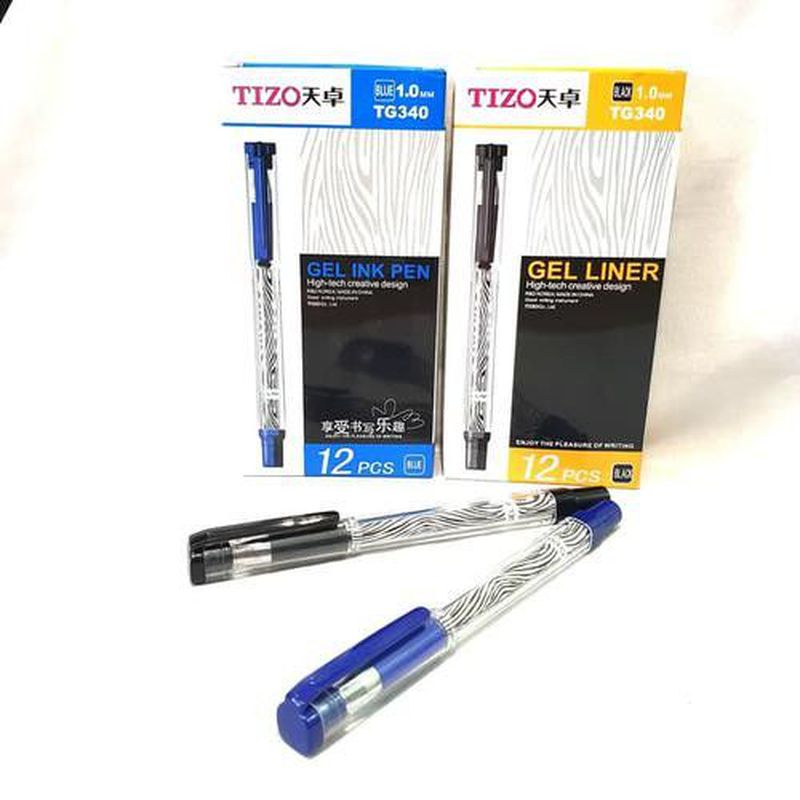 TIZO BALLPOINT GEL BALLPOINT TINTA 1.0MM TIZO TG 340 - Biru