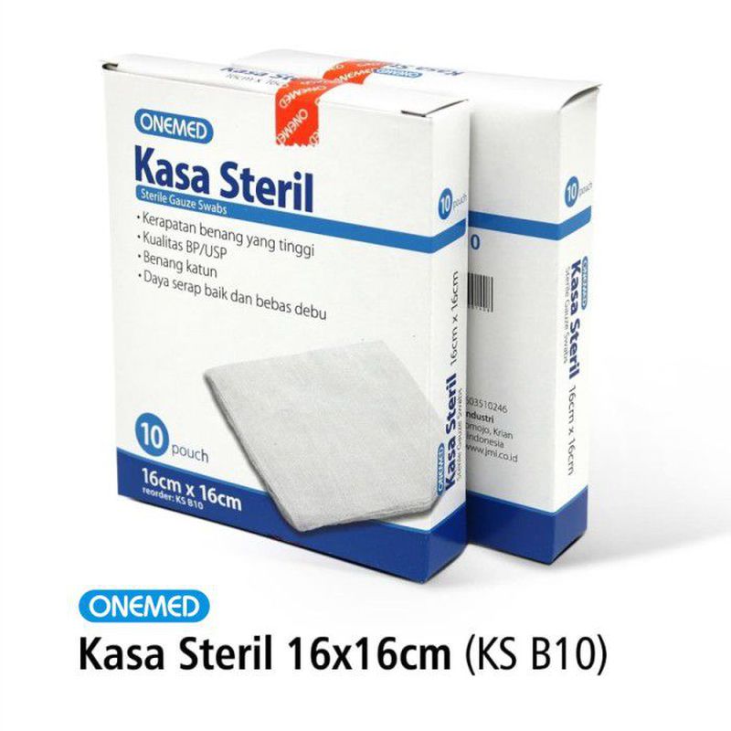 Kasa Steril 16 x 16cm OneMed KS B-10