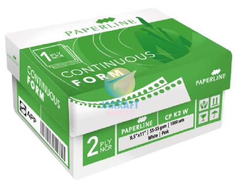 Continuous Form 2 ply 9,5 inc x 11 inc