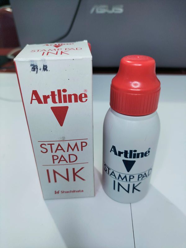 Tinta stamp otomatis 50 ml - Hijau