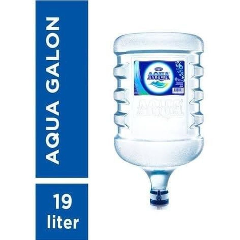 Air Mineral Aqua Galon 19 lt