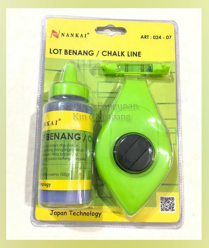 Sipatan/ Lot Benang/ Tarikan Benang/ Chalk Line Nankai
