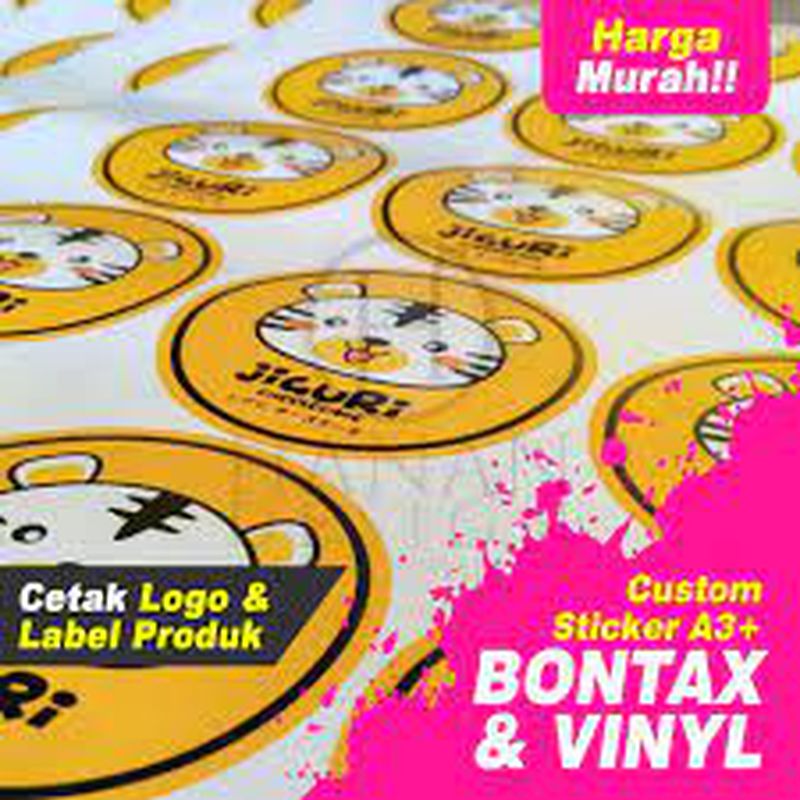 CETAK STIKER