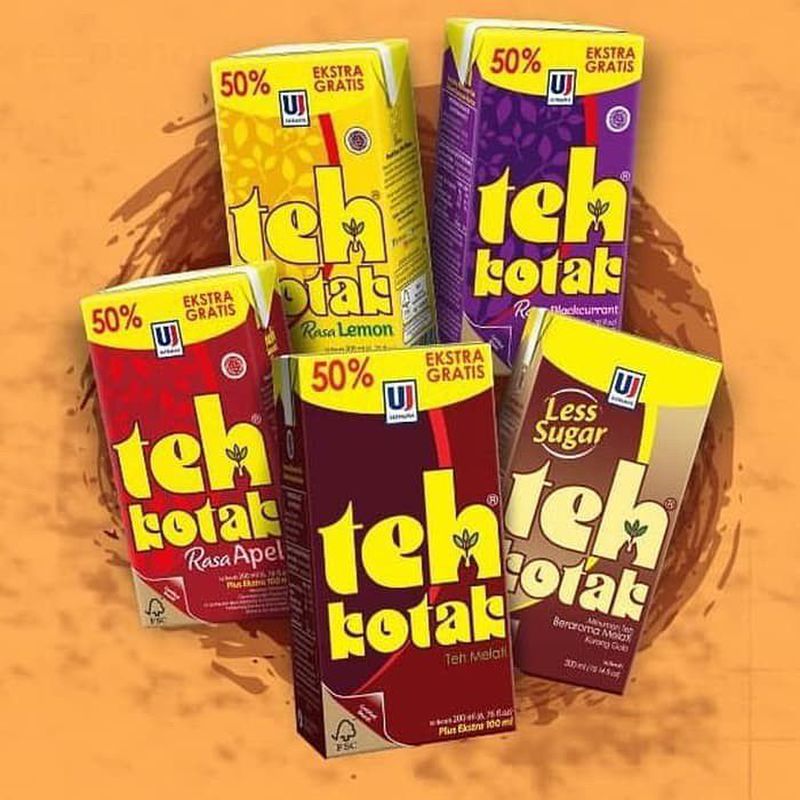 Teh Kotak 200ml - Lemon