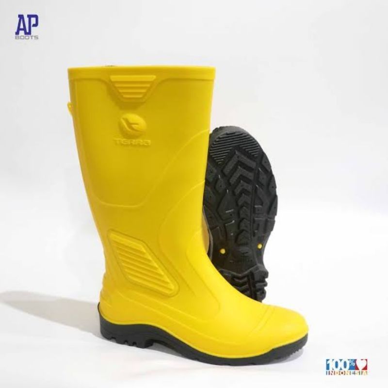 Sepatu Boot Tinggi AP BOOTS AP TERRA ECO 3 KUNING (38-43)