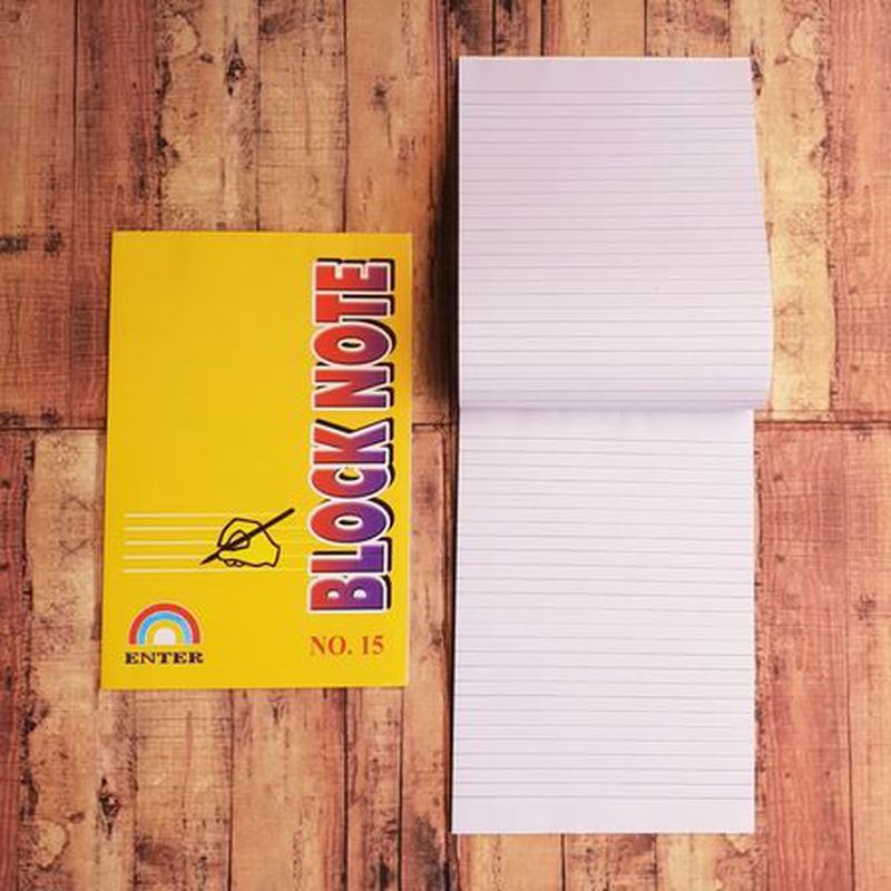 Buku Block Note 1/2 Folio