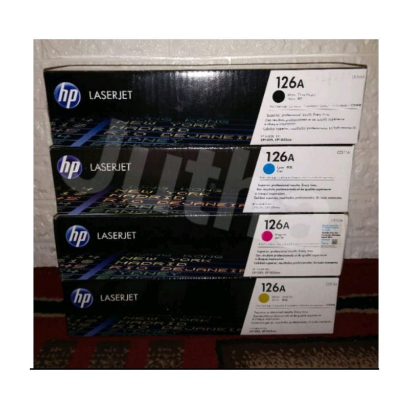Toner Laser Jet ( Tinta Laser Jet Hitam dan Warna )