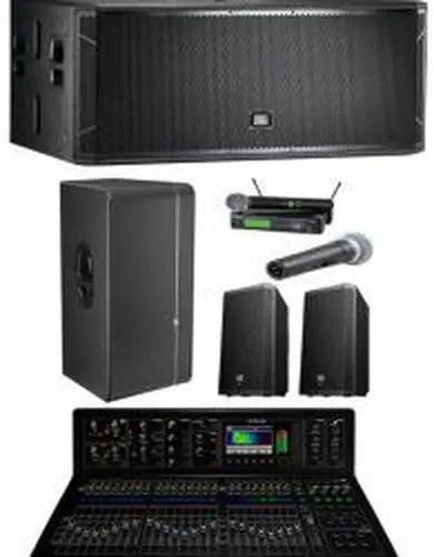 10000 WATTS GROUND STACK SOUND SYSTEM PACKAGE