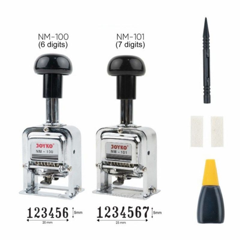 JOYKO Mesin Penomor Otomatis / Automatic Numbering Machine - NM-101 (7Digit)