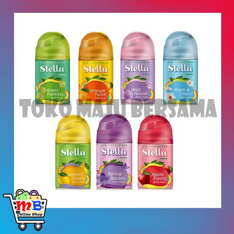 Refill Stella Matic | Isi Ulang Pengharum Ruangan Otomatis Stella - Apple