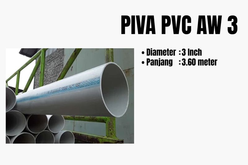 Pipa PVC 3 Inch