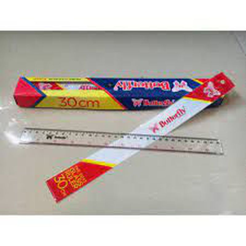 GLASS RULER 30 CM