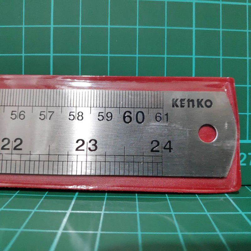 Penggaris Besi 60 cm kenko