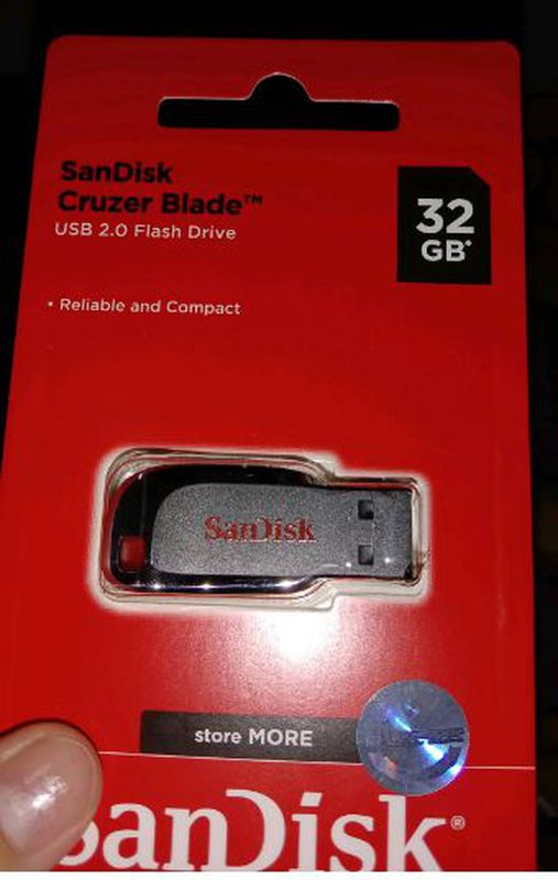 Flasdisk Sandisk 32 Gb Original