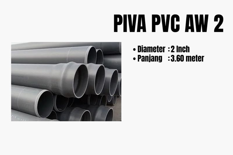 Pipa PVC 2 Inch