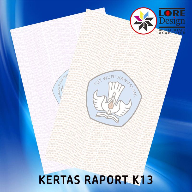 Kertas Rapot / Balngko KOP
