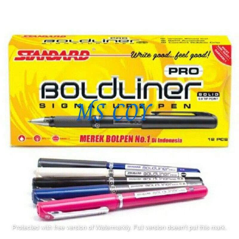 BALLPOINT STANDARD PRO BOLDLINER