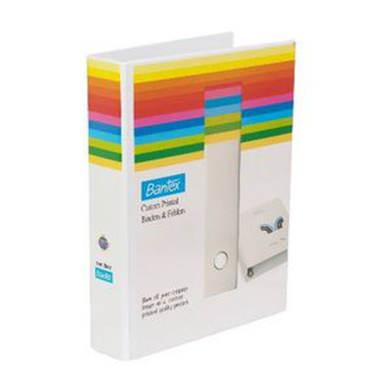 Binder Insert BANTEX 2 Ring D Kapasitas 40 mm F4 Warna Putih-854307