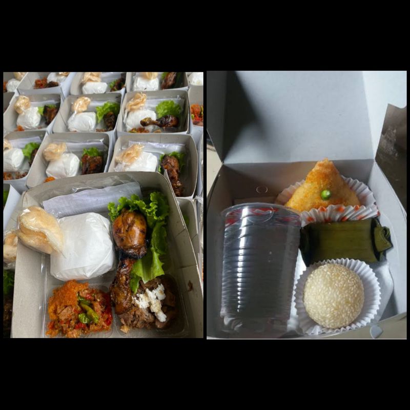 Paket Snack dan Nasi Box