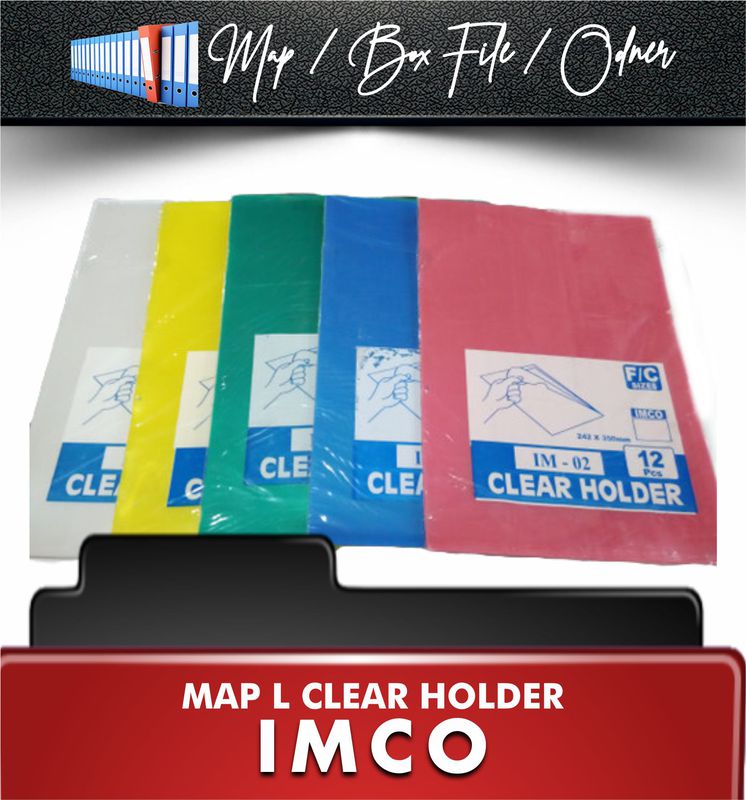 Map L Clear Holder