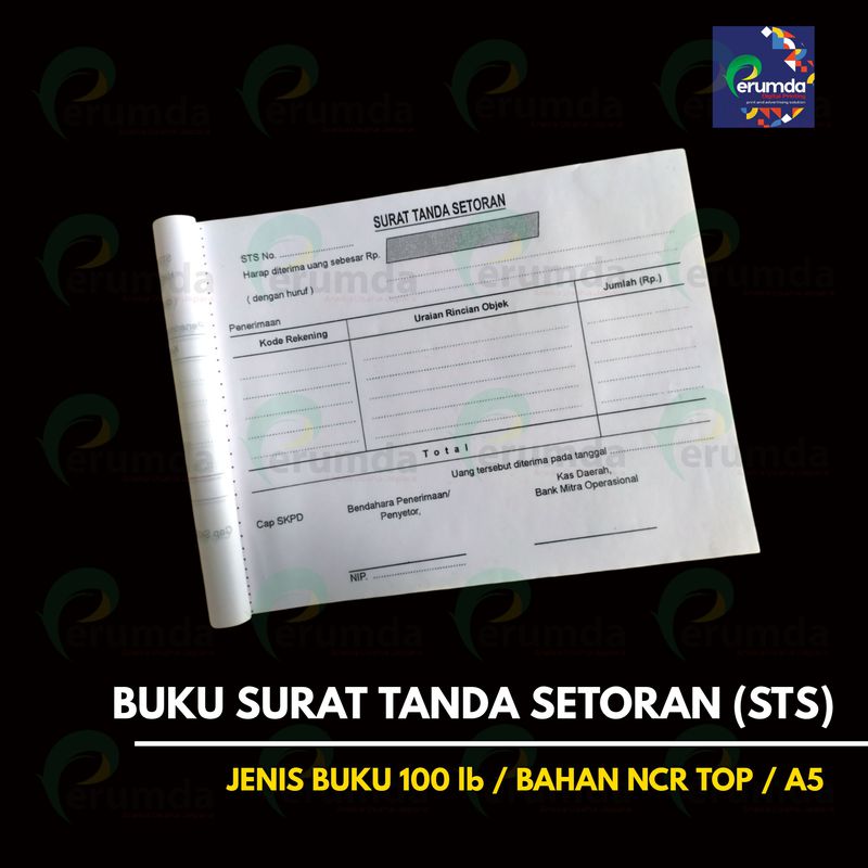 BUKU SURAT TANDA SETORAN (STS)