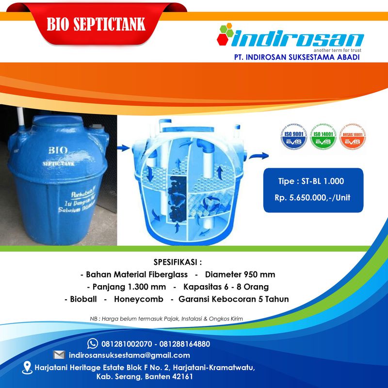 BIO SEPTIC TANK