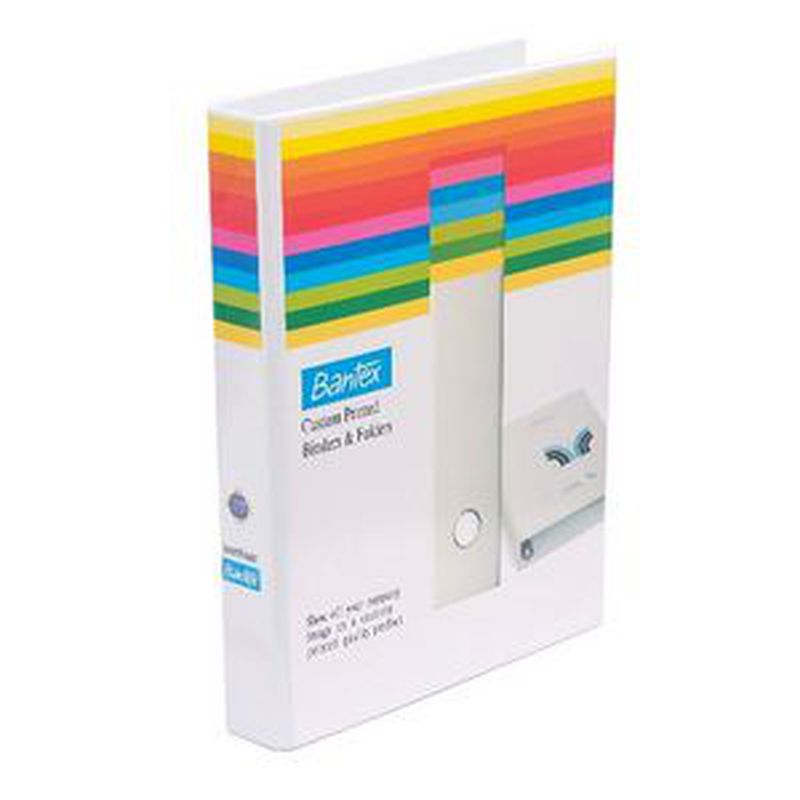 Binder Insert BANTEX 2 Ring D Kapasitas 25 mm F4 Warna Putih-852307