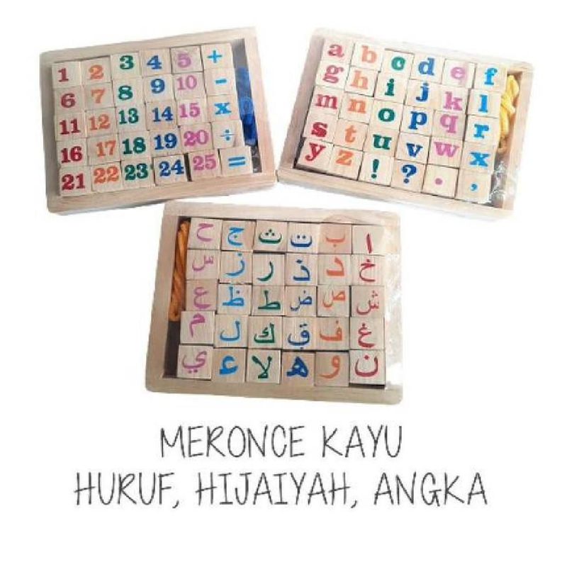 MERONCE HURUF HIJAIYYAH PLUS KOTAK