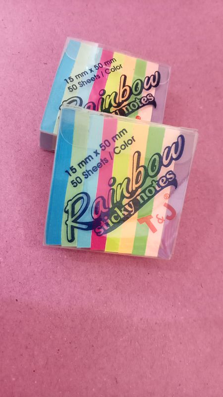 Sticky Note Rainbow Sticky Note Rainbow
