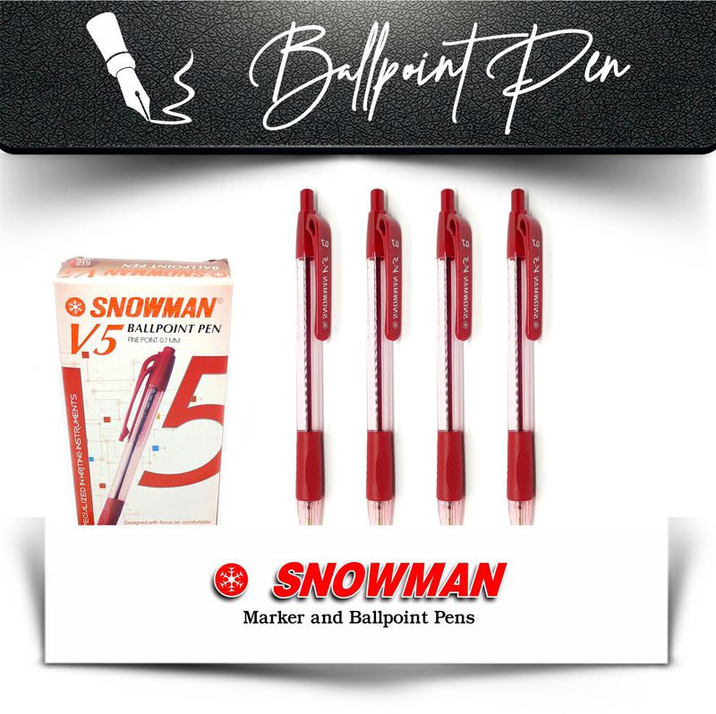 Ballpoint SNOWMAN V5