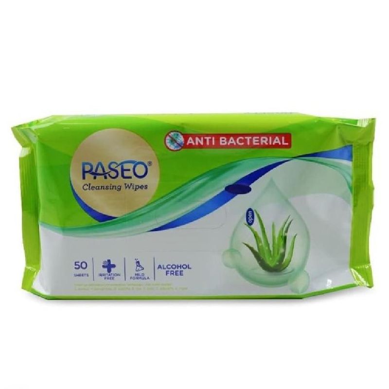 TISSUE BASAH PASEO 50 SHEET